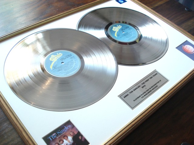 Double Platinum discs